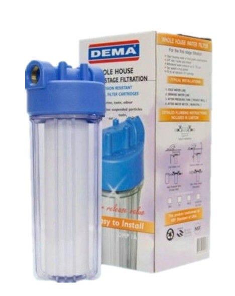 DEMA POE, point of entry water filters, whole house filtration system ...