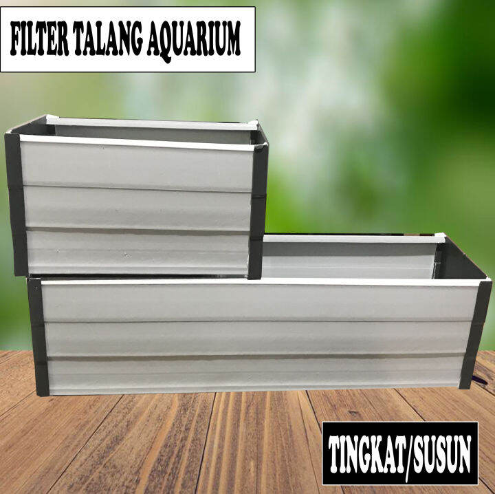 FILTER TALANG AQUAIUM TINGKAT SUSUN TOP FILTER Aquarium | Lazada Indonesia