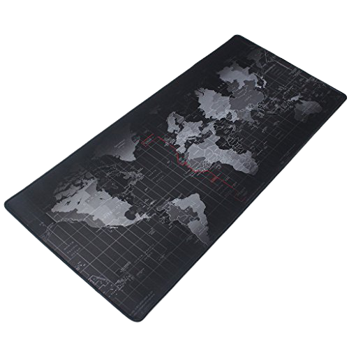 Alas mouse Mousepad Gaming Mouse Pad XL Desk Mat Motif Peta Dunia ...