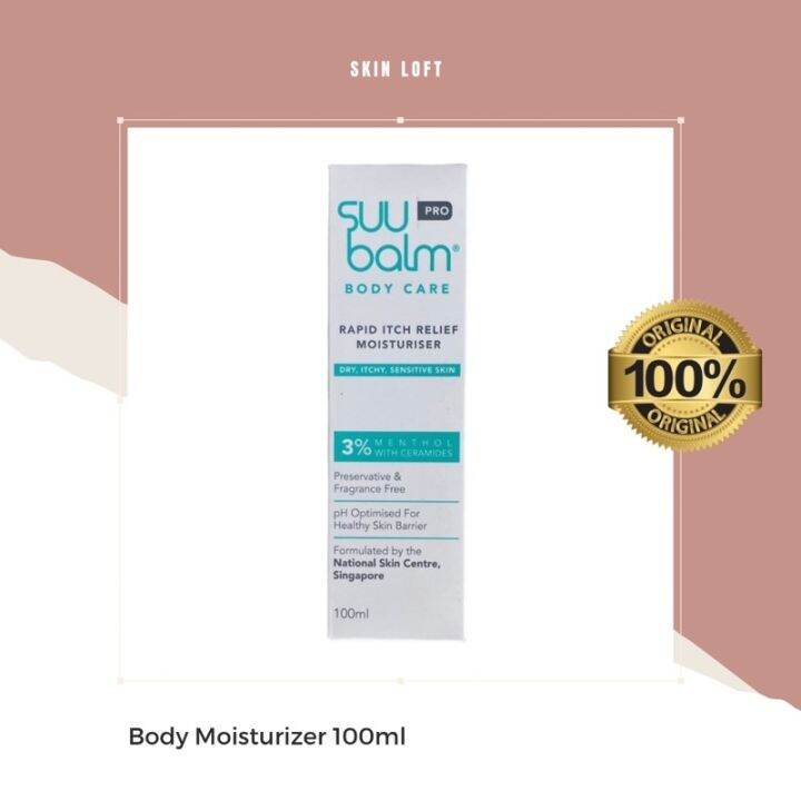 Suu Balm Dual Rapid Itch Relief Moisturizer | Lazada PH