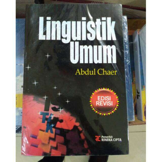 BUKU LINGUISTIK UMUM ABDUL CHAER | Lazada Indonesia