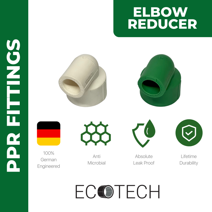 ECOTECH™ PPR Fittings - ELBOW REDUCER | Lazada PH