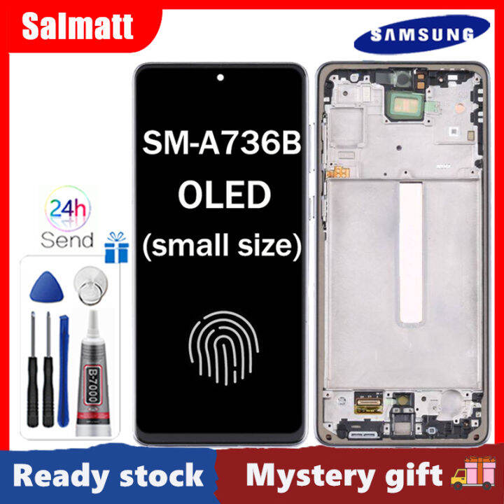 Salmatt OLED Screen For Samsung Galaxy A73 5G OLED LCD Screen SM-A736B ...