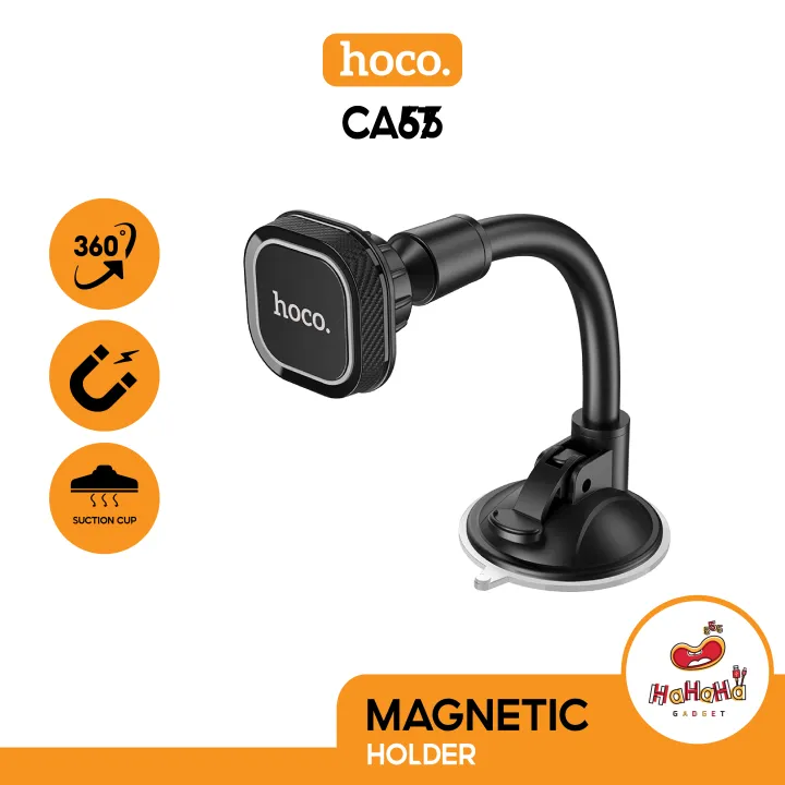 Hoco CA55 ที่วางโทรศัพท์มือถือติดกระจก ปรับงอได้ | Lazada.co.th