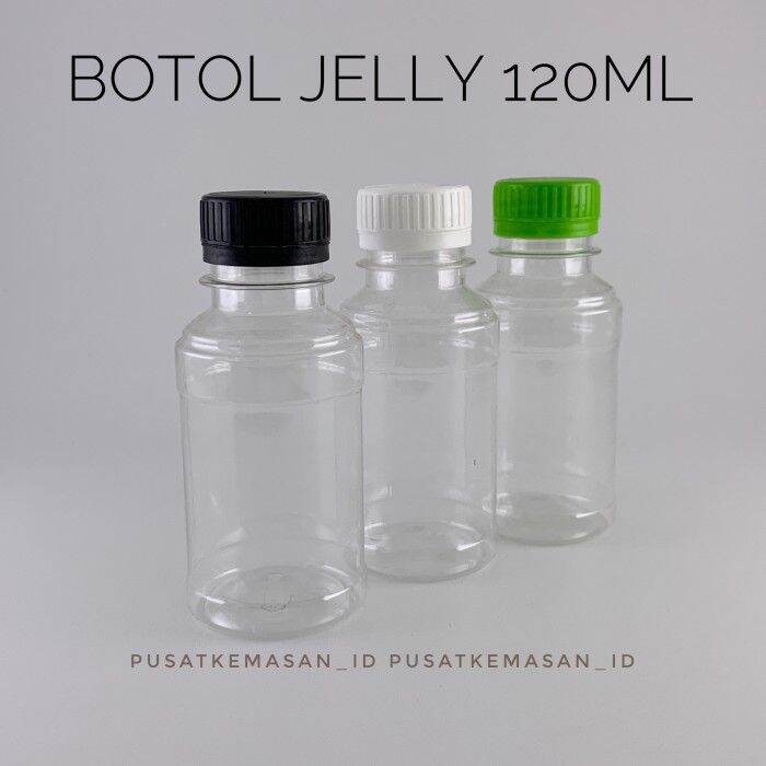 Botol Jelly 120ml / Botol Kecil Sample Minuman Kopi Susu Jamu / Zamzam ...