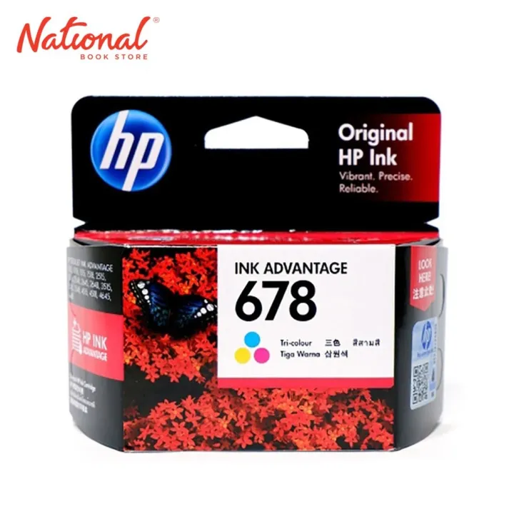 Hp Ink Cart 678 Tricolor Cz108aa ♙☒ | Lazada PH
