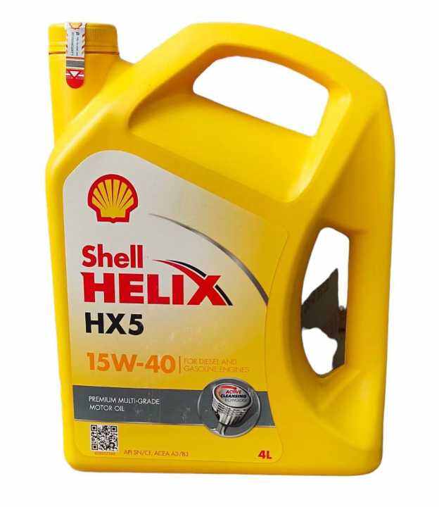 Shell HELIX HX5 15W-40 Galon 4 Liter / 4000ml - 4 Liter | Lazada Indonesia