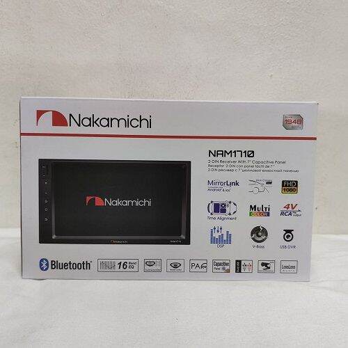 NAKAMICHI NAM1710 2-DIN RECEIVER WITH 7” CAPACITVE PANEL | Lazada PH