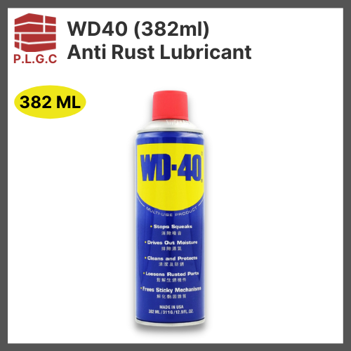 WD40 Multi Purpose Anti Rust Lubricant Spray 382ML | Lazada