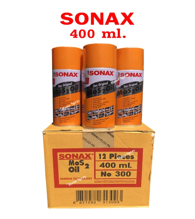SONAX น้ำมันเอนกประสงค์ ขนาด 400ml จำนวน 12 กระป๋อง (โหล) | Lazada.co.th