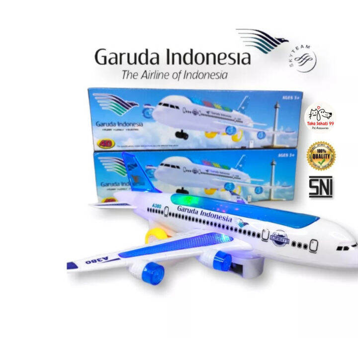 Mainan Miniatur Pesawat Garuda Indonesia | Lazada Indonesia