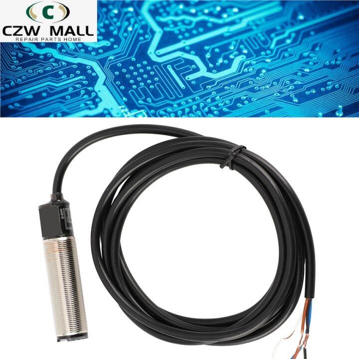 CZW MALL BERM Photoelectric Switch Cylindrical Photoelectric Sensor 12 ...