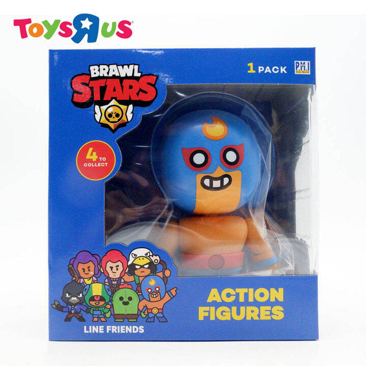 Brawl Stars 5.5-inch Action Figures 1 Pack Window Box - El Primo ...