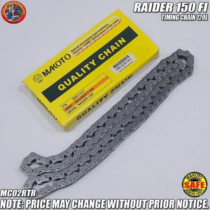 RAIDER 150 Fi TIMING CHAIN 120L (MC02RTR) | Lazada PH