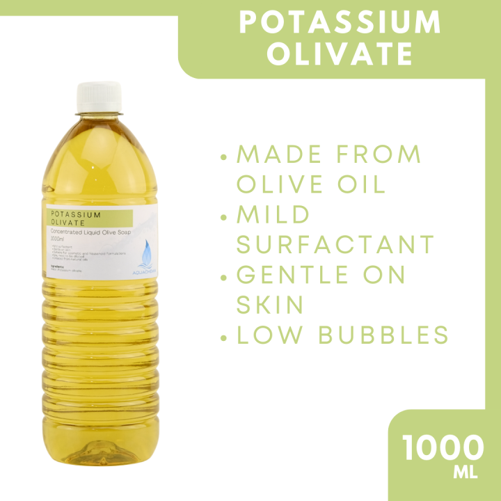 Potassium Olivate (Pure Concentrated Olive Castile Soap) 1000mL | Lazada PH