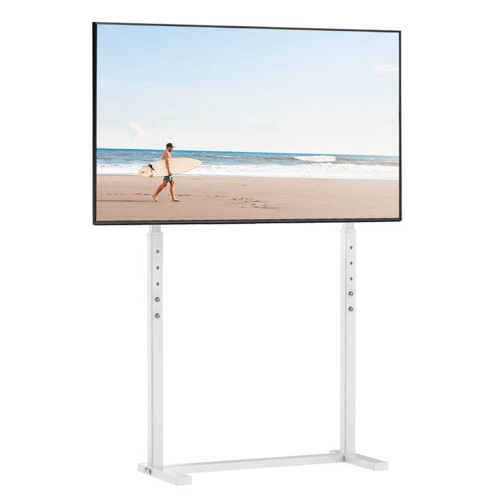 Floor TV Standing Height Adjustable Television Mount Display Stand for ...