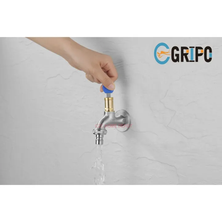 GRIPO High quality sus304 stainless faucet with lock GP132 | Lazada PH