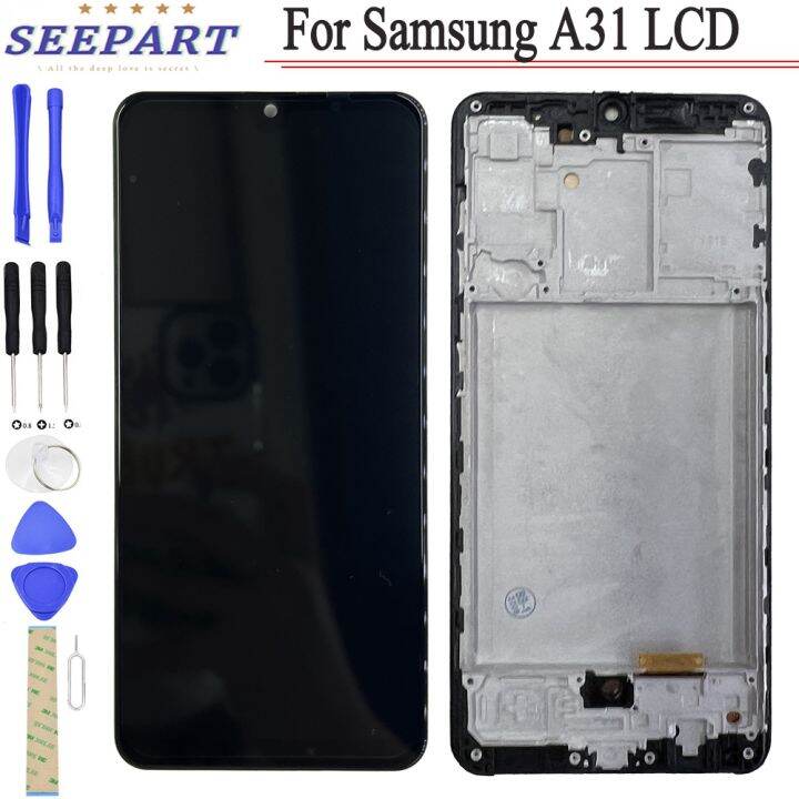 New Screen For A31 Display For Galaxy A31 LCD With Touch Screen ...