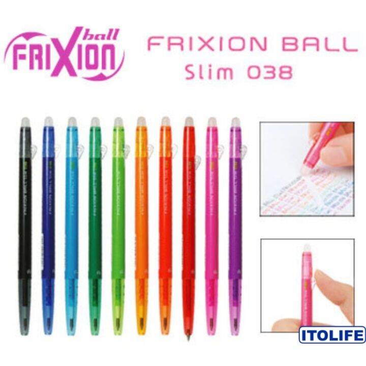 Pilot Frixion Ball Slim Pen 0.38mm- 1pc (Japan) | Lazada PH