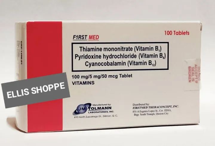 First Med Vitamin B Complex 100 Tablets / Box | Lazada PH