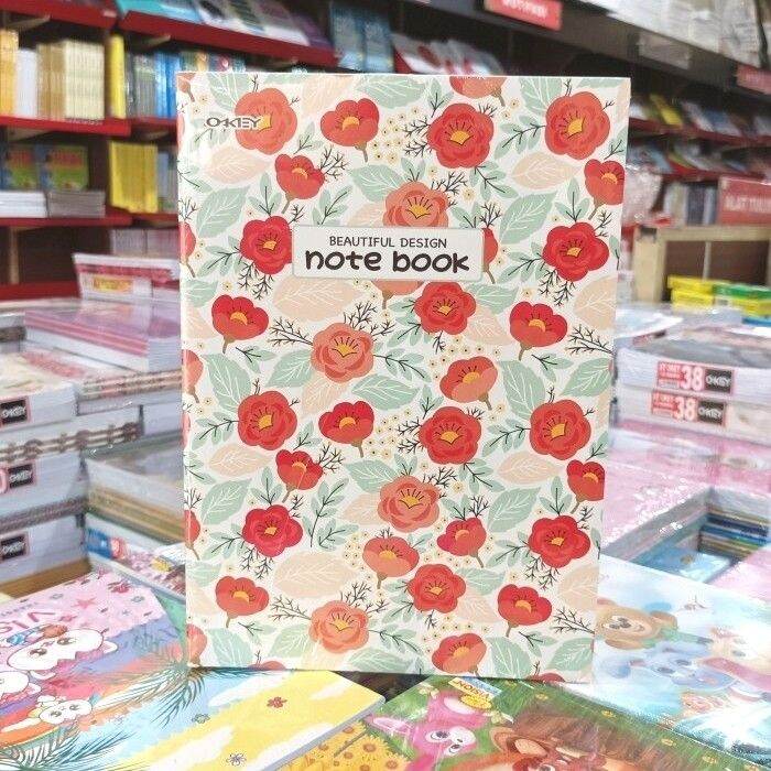 Buku Tulis Boxy OKEY by Kiky 70 Lembar B5 17.5x25 cm PAK - 5 Buku ...