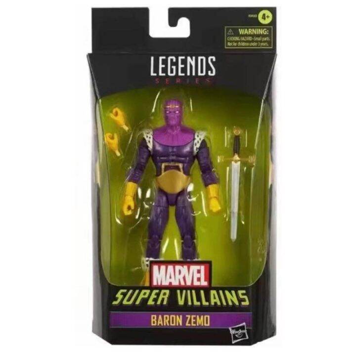Genuine New Marvel Legends Series Baron Zemo 6" Action Figure Fan ...