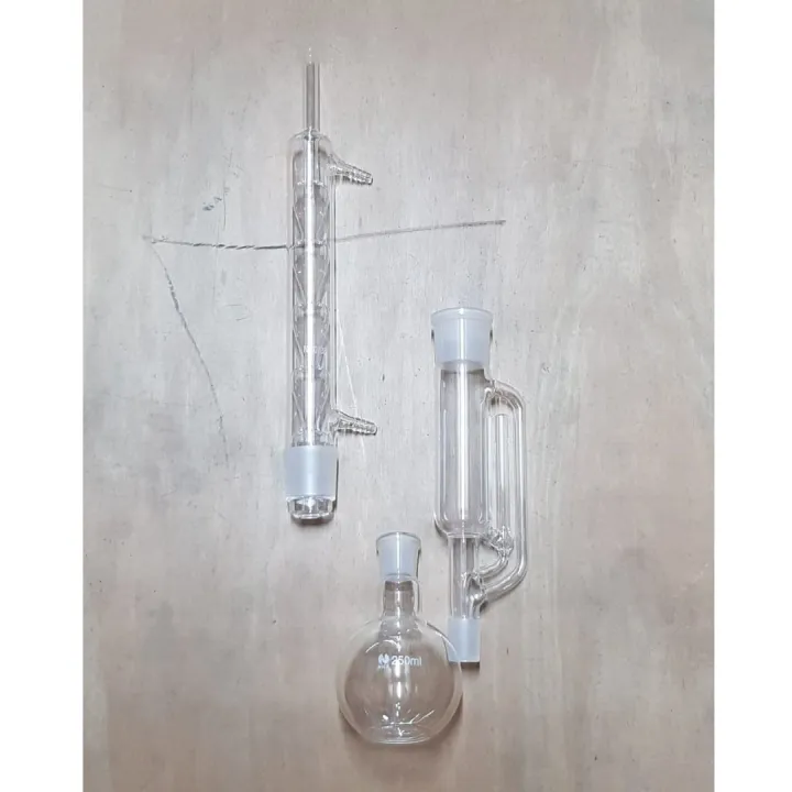 [Ready Stock] Soxhlet Extraction Set, Soxhlet Extractor, Allihn ...