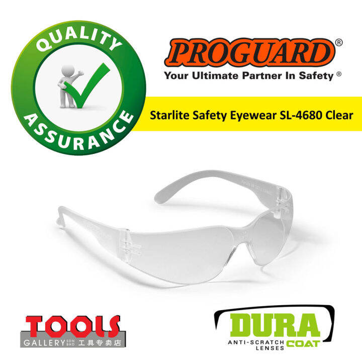 Proguard Starlite Safety Eyewear SL-4680 Clear | Lazada