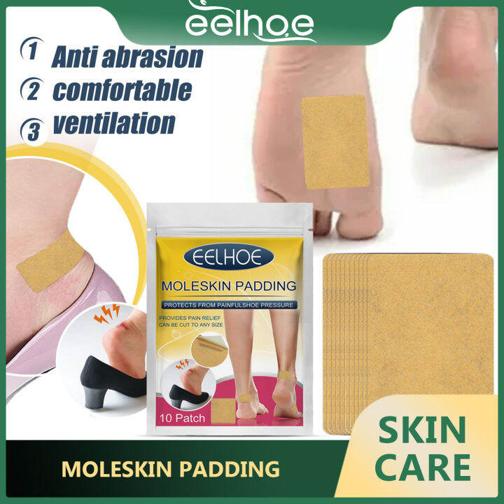 Eelhoe Moleskin Padding Heel Anti Blister Friction Sticker Relieve Pain ...