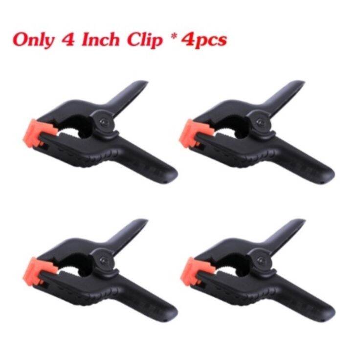 4PCS Backdrop Clamp Clip Photography Clips Background Klip Spring Clamp ...