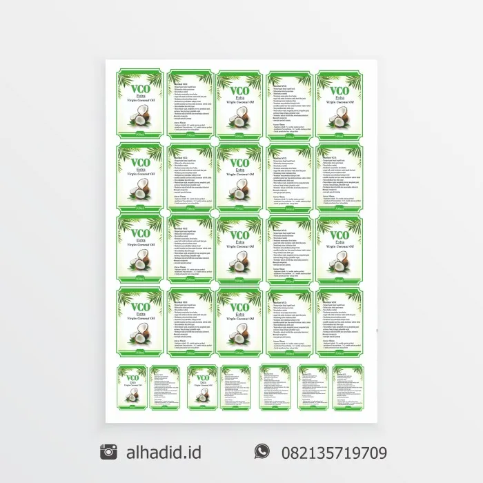 Cetak Sticker Kemasan Keripik Custom A4 Desain Suka Suka | Lazada Indonesia