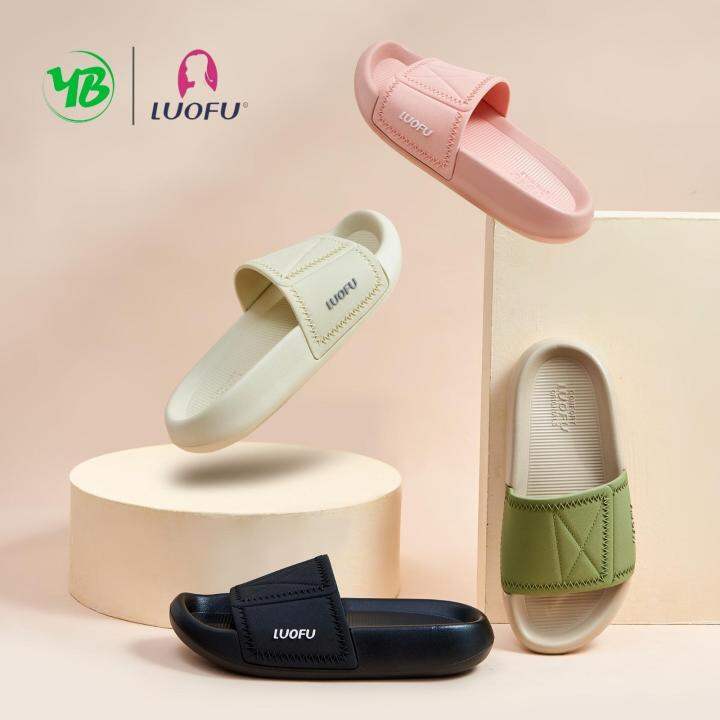 LUOFU Women's Rubber Jelly Slipper Sandals E7210-E01L | Lazada