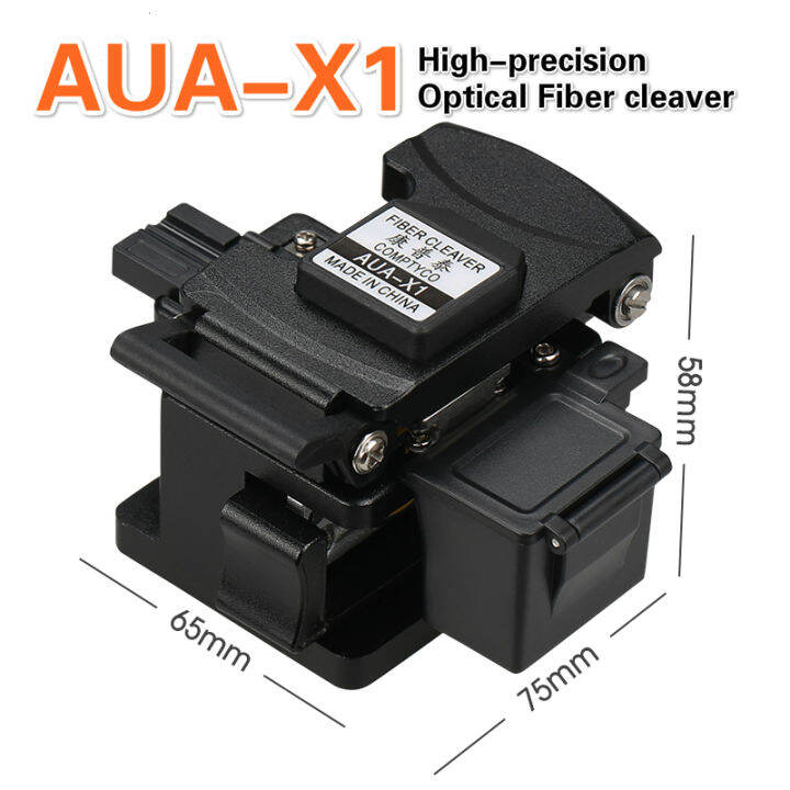 High-precision Optical Fiber cleaver AUA-X1 with waste fiber box, fiber ...