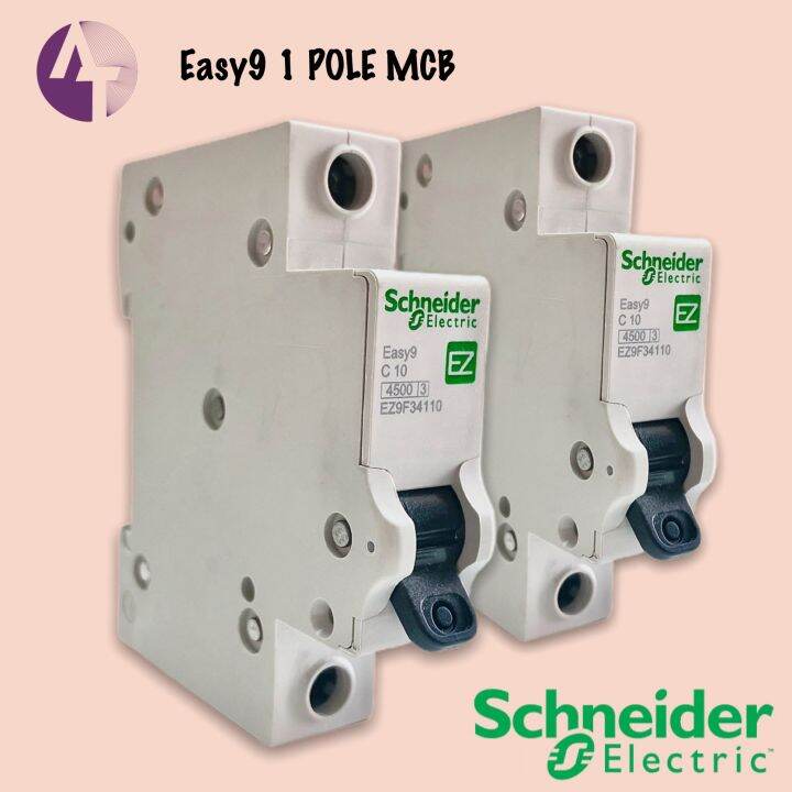 SCHNEIDER EASY9 MCB, 6A, 10A, 16A, 20A & 32A,1 Pole, 4.5KA | Lazada