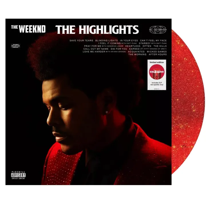 THE WEEKND The Highlights Target Red Sparkle Vinyl | Lazada PH