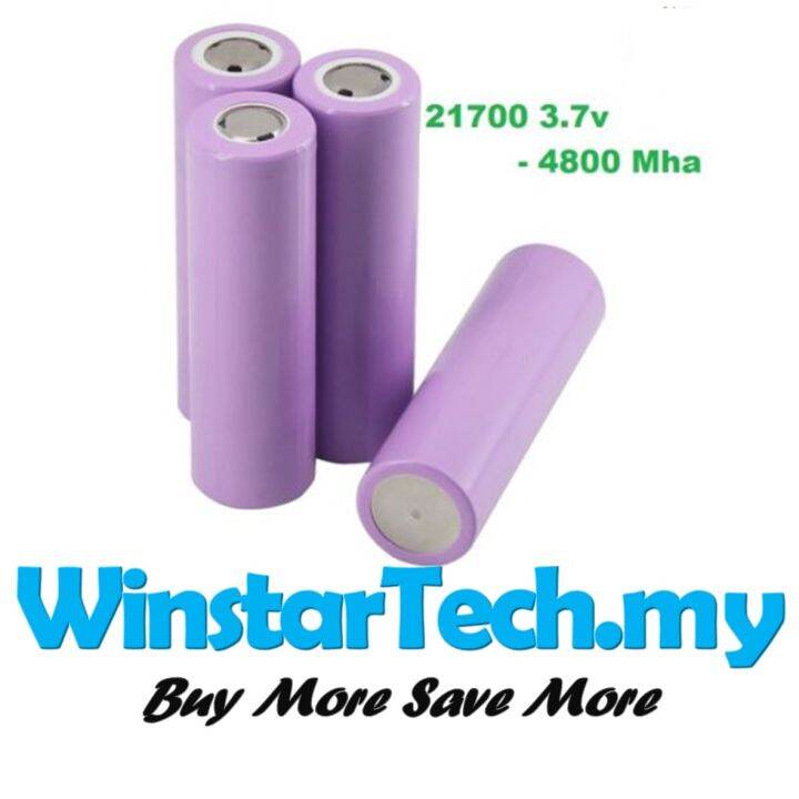 Panasonic Tesla 21700 lithium battery 3.7V 4800MAH charging treasure ...
