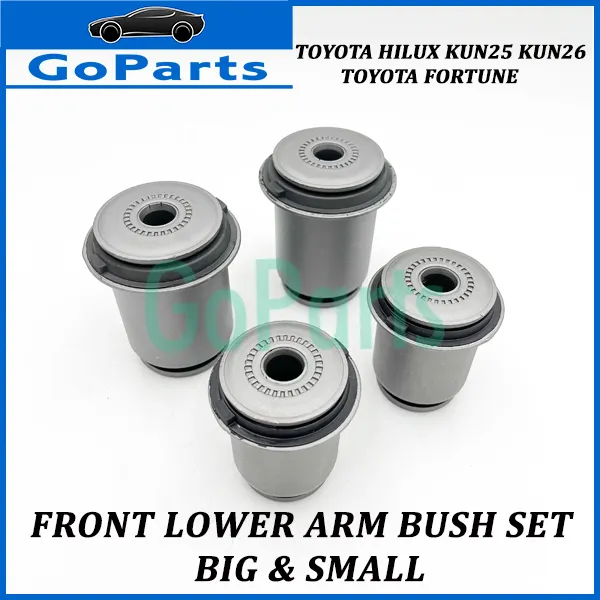 TOYOTA HILUX KUN25 / KUN26 / VIGO / FORTUNER FRONT LOWER ARM BUSH 4PCS ...