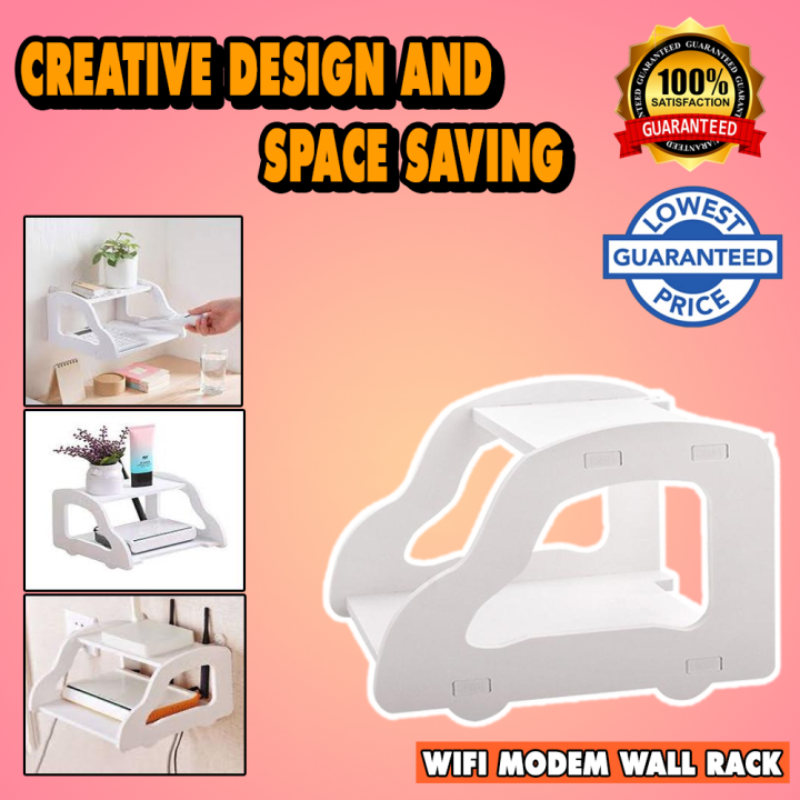 WIFI MODEM WALL RACK - WiFi Router Storage Rack,Wall Mount Network ...