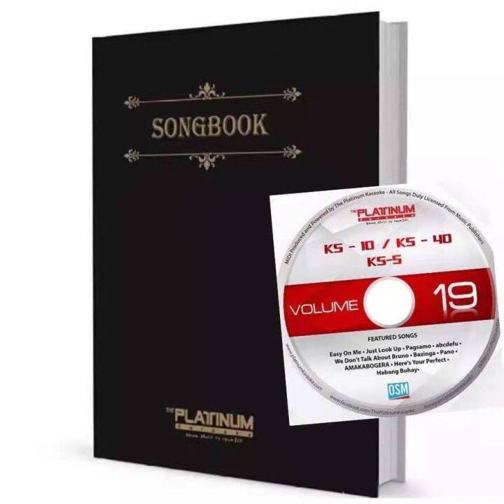 Songbook with CD KBOX2 | Lazada PH