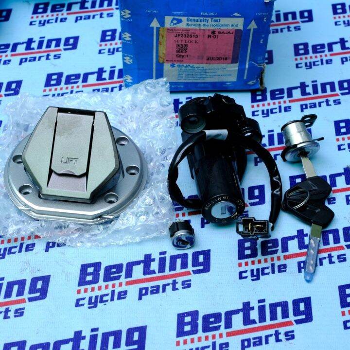 LOCK SET WITH TANK CAP Dominar 400 Genuine JF232615 | Lazada PH