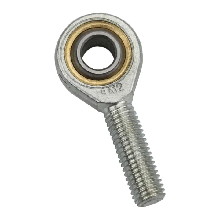 M12 Rod End Ball Bearing, 12mm Inner Diameter Joint Bearing Self Lubricating Male Thread Widely ...