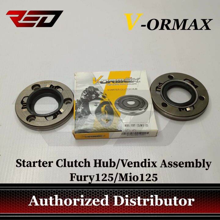 Starter Clutch Hub / Vendix Assembly Vormax Barako / CB125 / Fury125 ...