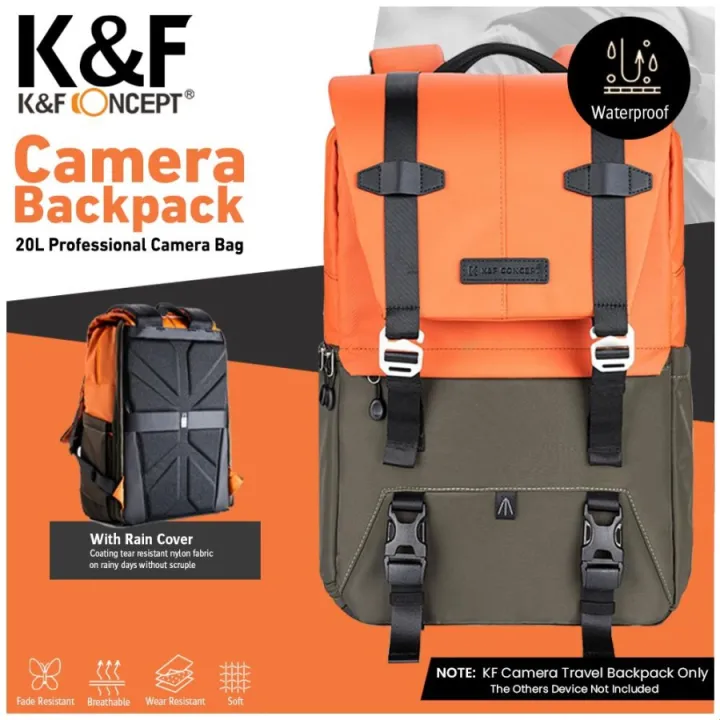 KNF Concept 20L Tas kamera Beta Backpack Waterproof Photography Laptop - BLACK | Lazada Indonesia