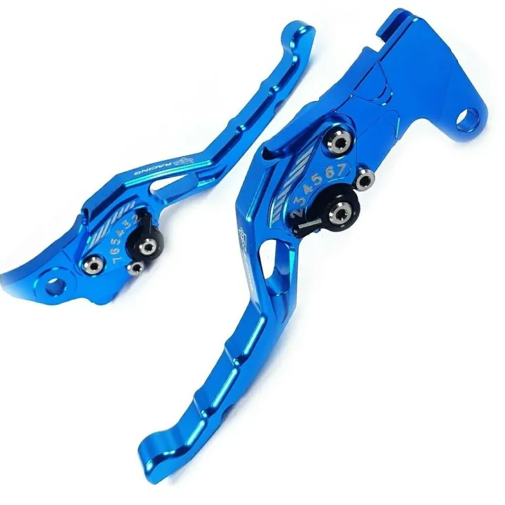 YAMAHA MIO HANDLE LEVER SET - BLUE (OKM RACING) | Lazada PH