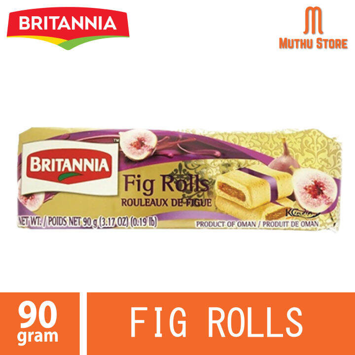 BRITANNIA FIG ROLLS BISCUITS 90g | Lazada