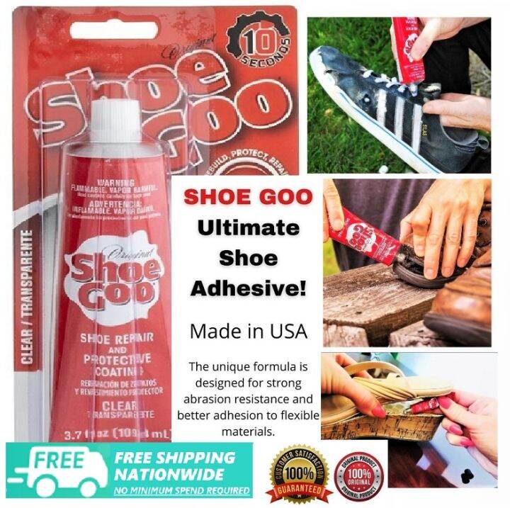 SHOE REPAIR SHOE ADHESIVE STRONG BONDING POWER SHOE GOO Ultimate Shoe ...