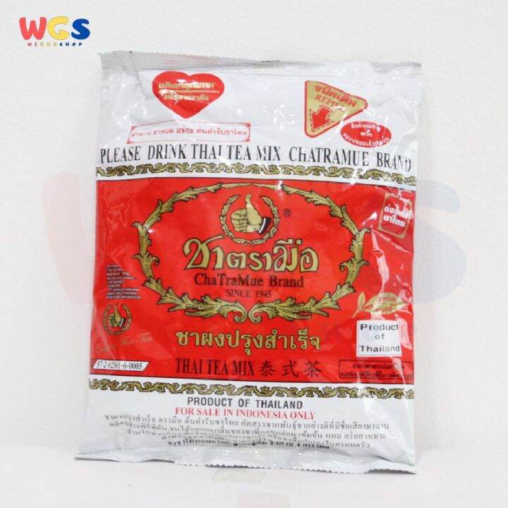 Chatramue Thai Black Tea 100% Original 400 gr - Thai tea Chatramue Asli ...