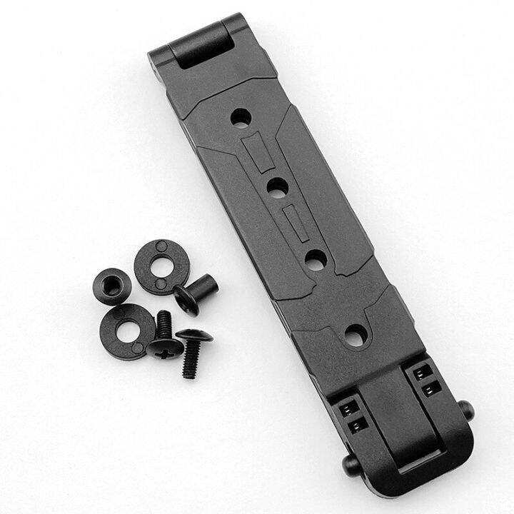MOLLE-LOK KYDEX Scabbard K Sheath Holster Waist Clip System Back Clips ...