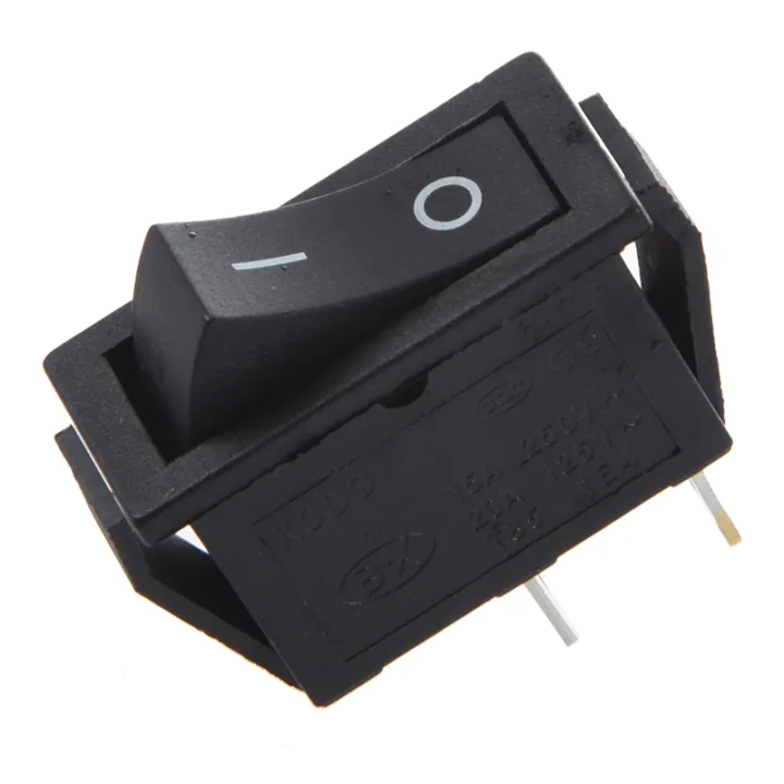 [charmant25] 2pcs x ON-OFF 2 Position SPST 2 Pin Snap in Rocker Switch ...