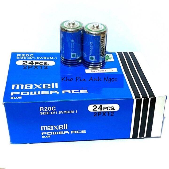 Pin Đại Chính Hãng Maxell Nhật R20C (Vĩ 2 viên) | Lazada.vn